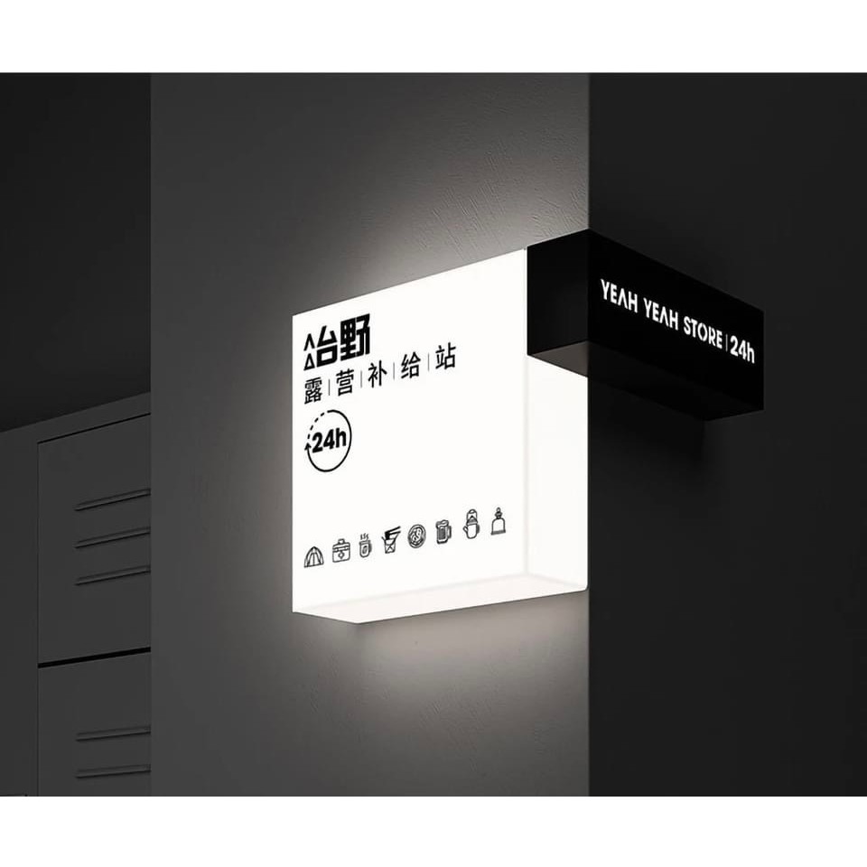 Custom hộp đèn mica light box không viền 1 mặt gắn tường - tuỳ chỉnh ...