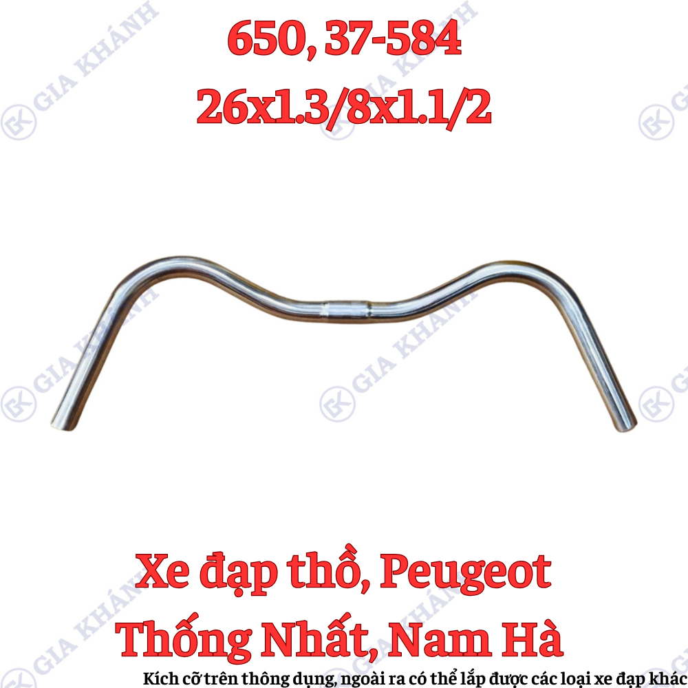 Tay Lái – Ghi Đông Xe Đạp 26, 650, 37-584, 26x1.3/8x1.1/2, 26x1.1/2x1.3 ...