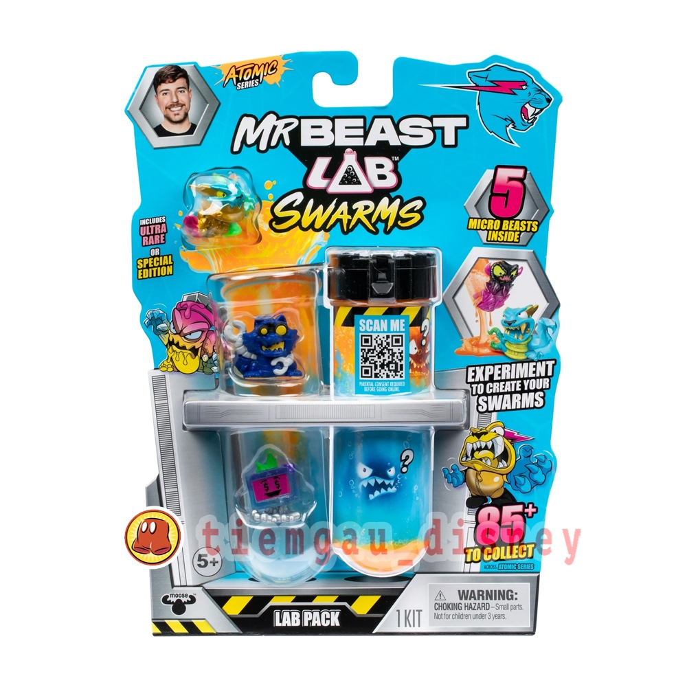 Bộ mô hình Mega Mini Mr Beast Lab Swarms - Chính hãng MOOSE | Shopee ...