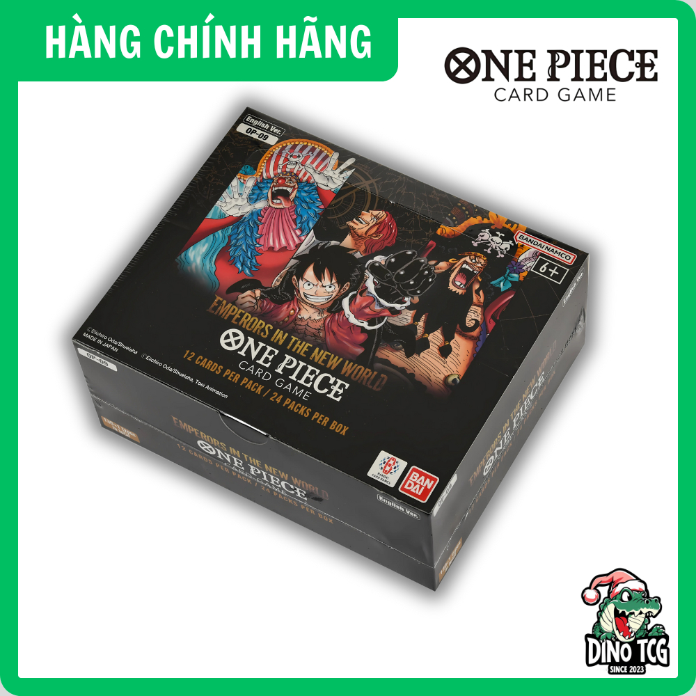 [Chính hãng] Hộp thẻ bài nhân phẩm Onepiece cardgame OP09 Ver Eng ...