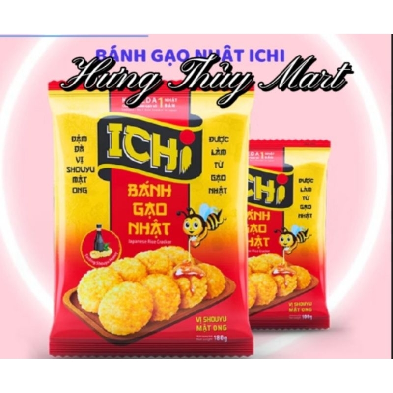 Bánh gạo ICHI vị mật ong gói 100g,180g | Shopee Việt Nam