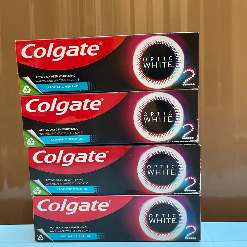 Kem Đánh Răng Colgate Optic White O2 Với Oxy Hoạt Tính 85g Date 8/2025 ...