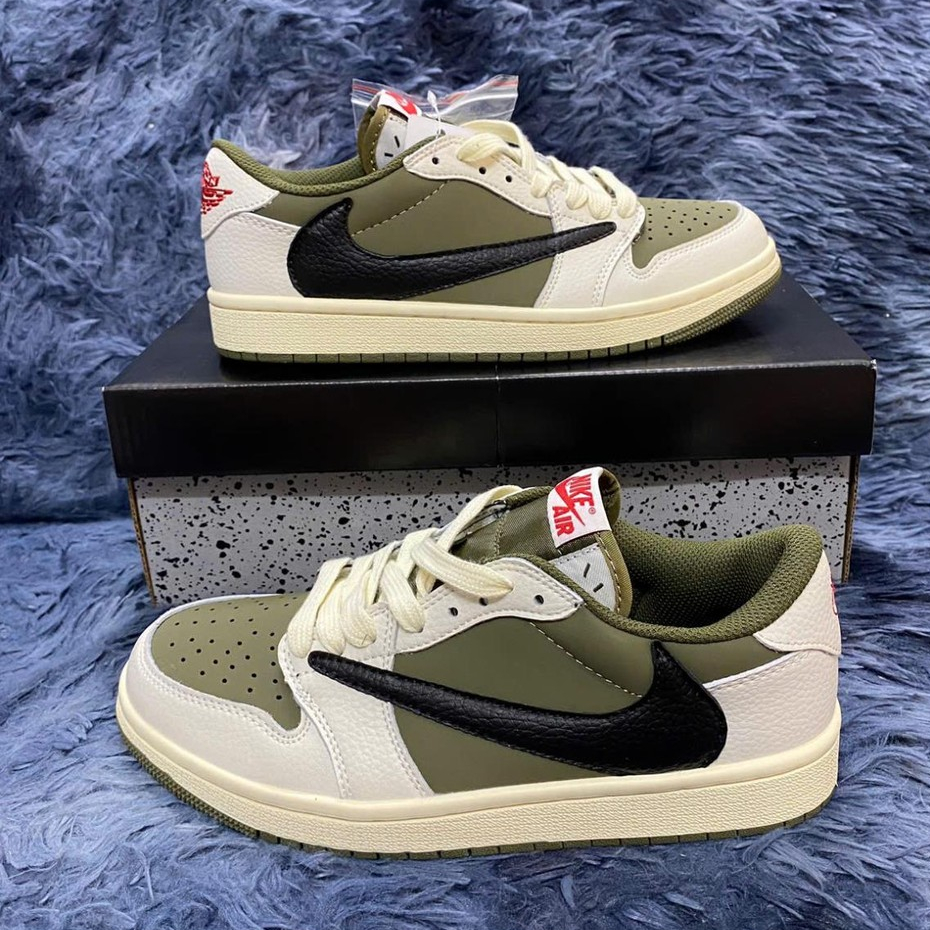 Giày JD1 Retro Low Travis Scott Medium Oliver , Giày JD1 Travis Cổ Thấp ...