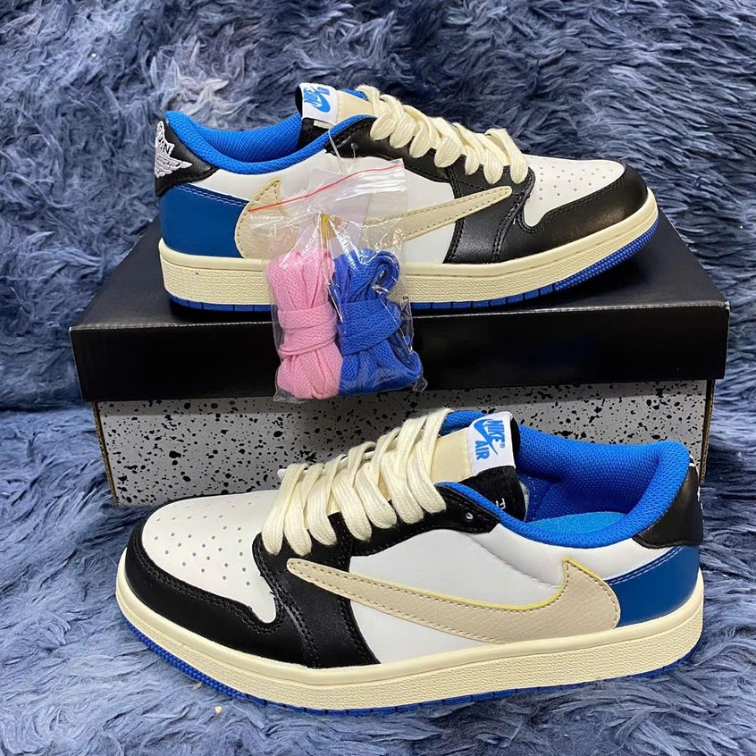 Giày Thể Thao JD1 Low Travis Scott x Fragment, Giày JD1 Travis Cổ Thấp ...