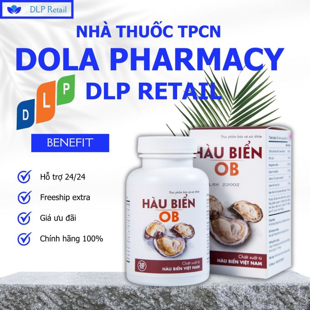 Tinh chất hàu biển OB Phil Inter Pharma hỗ trợ tăng cường sinh lực, cải ...