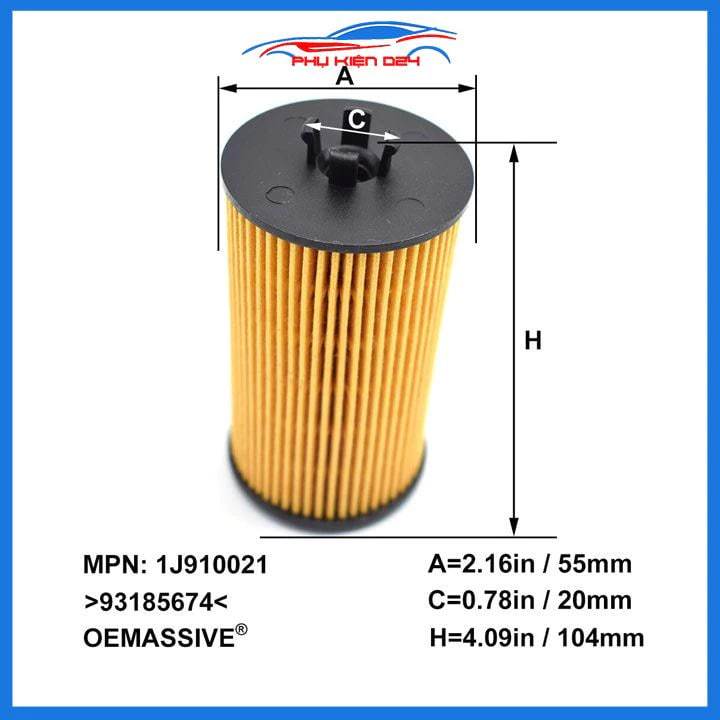 Lọc dầu nhớt cho xe Daewoo Lacetti CDX SE nhập, Chevrolet Orlando ...