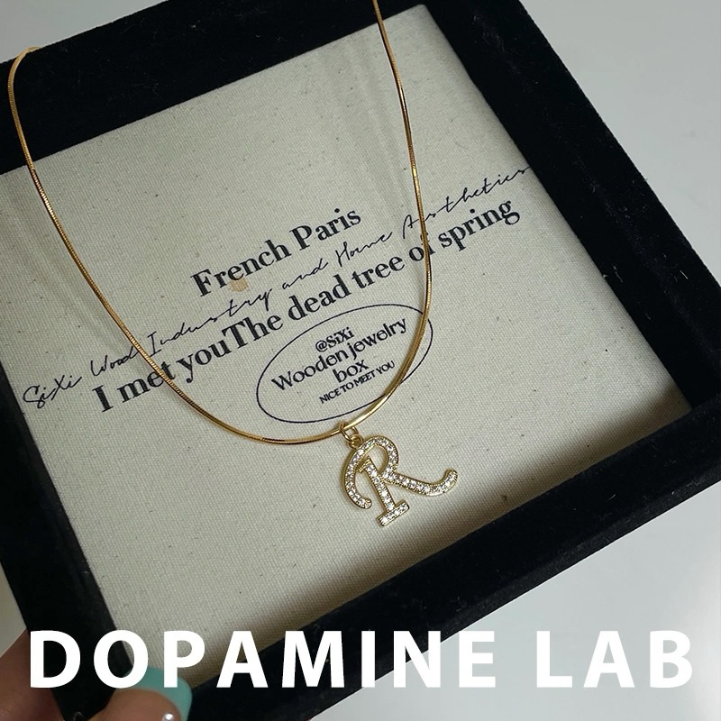 Vòng cổ custom tên theo chữ cái đầu phong cách meangirls brand Dopamine Lab | Shopee Việt Nam