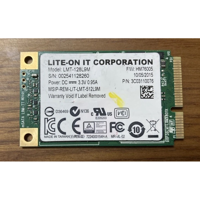 Ổ cứng SSD mSATA 128GB LiteOn L9M | Shopee Việt Nam