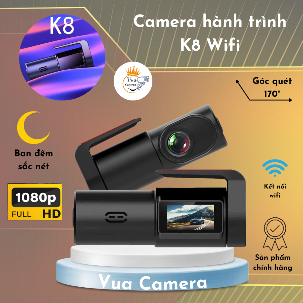 Camera hành trình K8pro V9pro và Q6- Xem qua điện thoại- App Nice DVR | Shopee Việt Nam