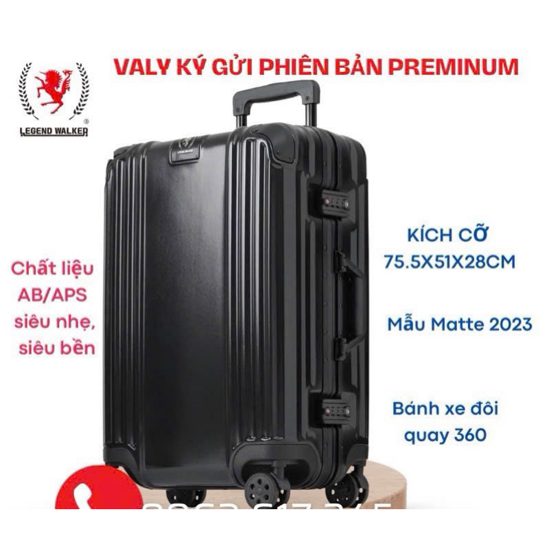 [Mẫu mới 2023, preminum] - hoả tốc . Valy Legend Walker size to ký gửi ...