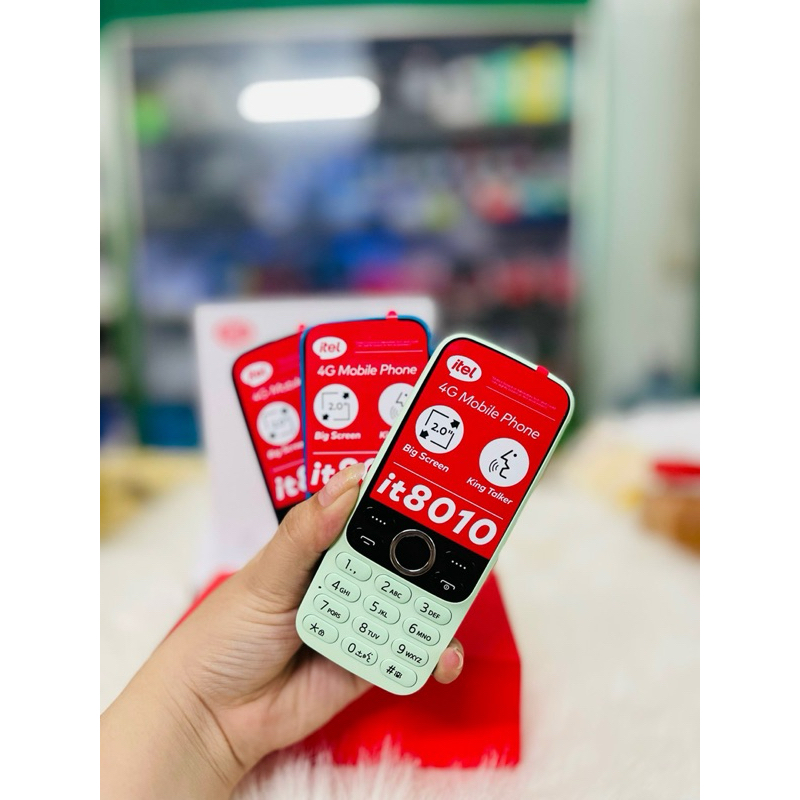 ĐIỆN THOẠI NGƯỜI GIÀ ITEL 8010 4G - LOA TO - CHỮ TO | Shopee Việt Nam
