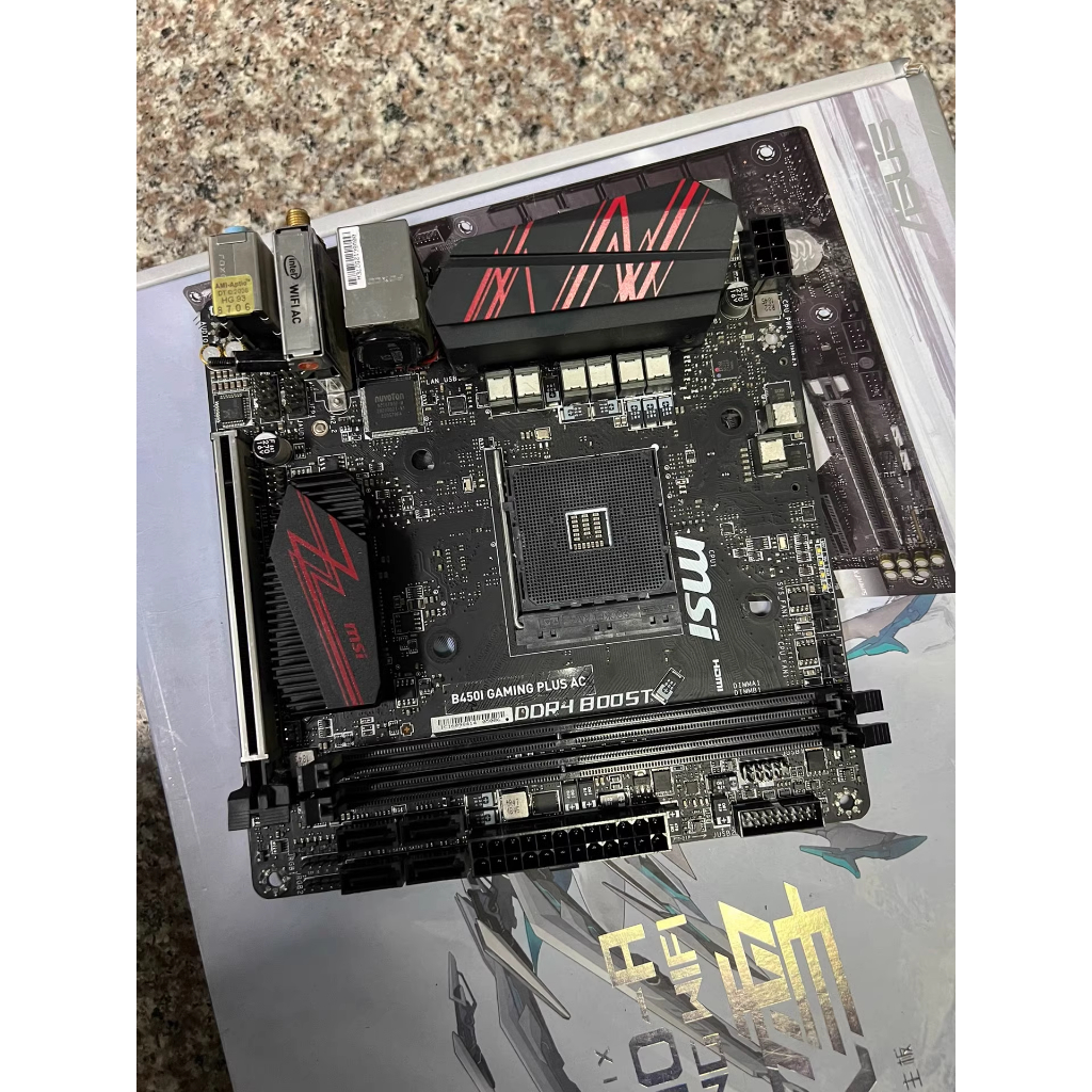 [ITX] Bo mạch chủ MSI B450I GAMING PLUS AC cũ | Shopee Việt Nam