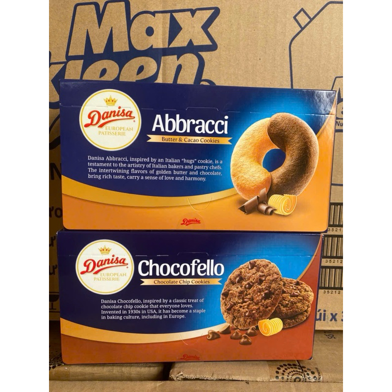 Bánh quy Danisa Abbracci 168g (12 gói *14g) | Shopee Việt Nam