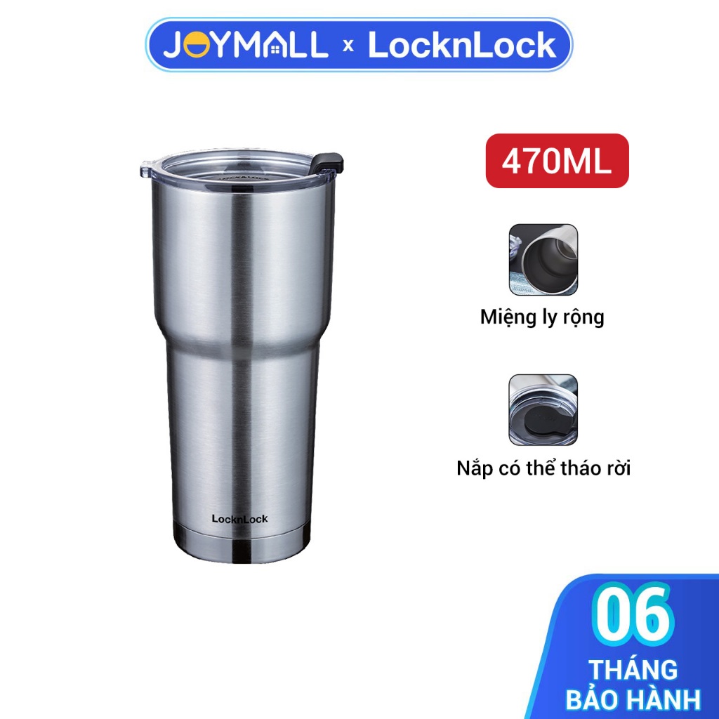 Ly Giữ Nhiệt LocknLock Swing Tumbler LHC4136SLV 470ml , Hàng Chính Hãng ...