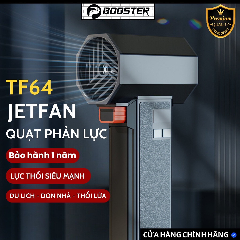 Quạt Phản Lực TF64 Chính Hãng Booster Dùng Trong Du Lịch - Sấy Khô ...