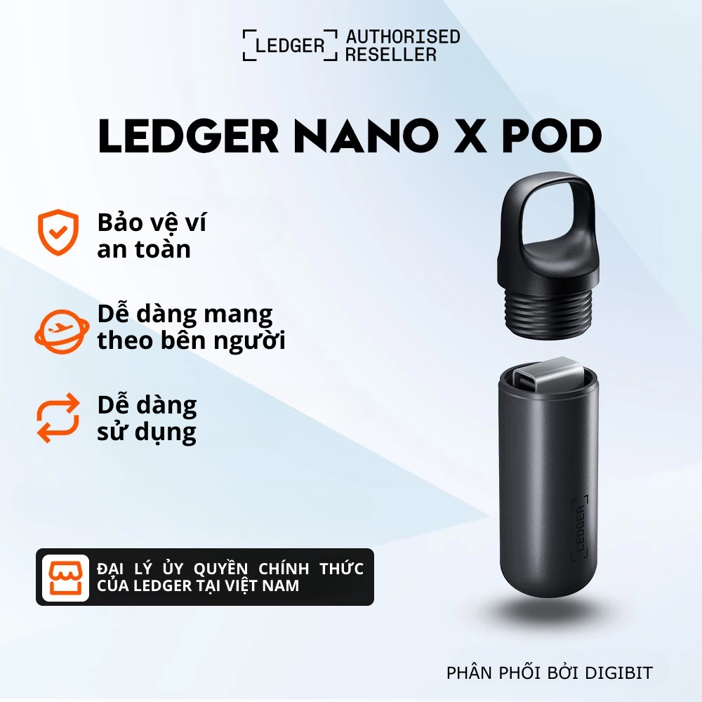 Vỏ bảo vệ Ledger Nano X Pod - Phụ kiện chính hãng | Shopee Việt Nam