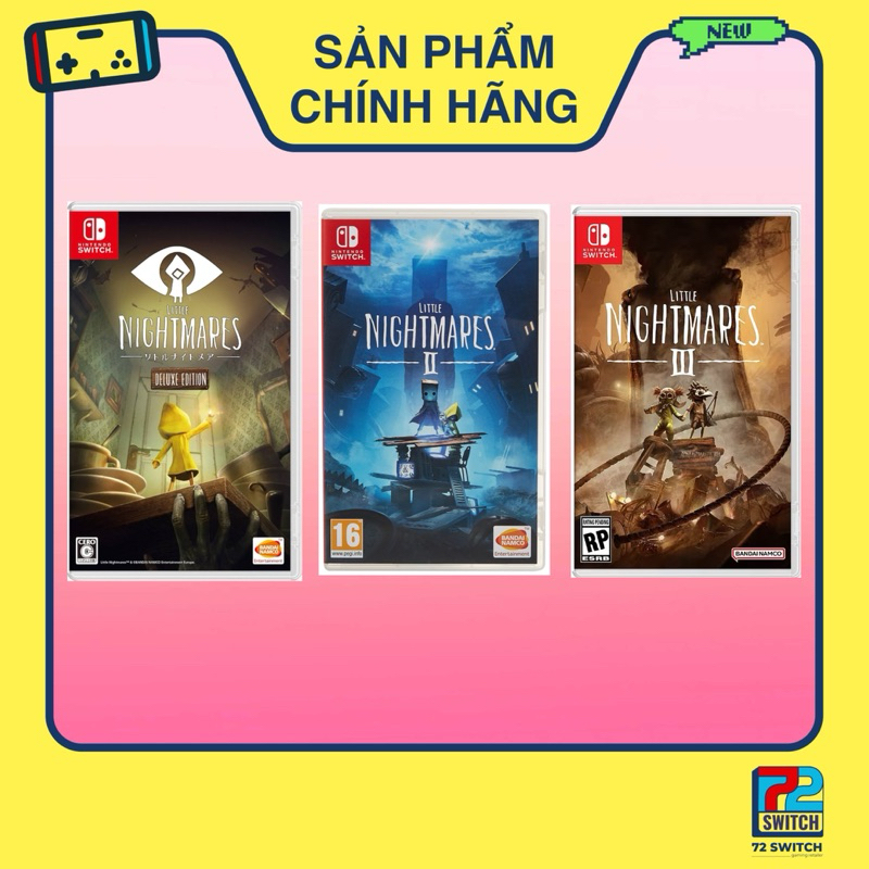 Băng game Little Nightmares 1-2-3 Nintendo Switch | Shopee Việt Nam