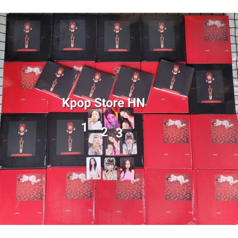 Sẵn - Jennie 1st Studio Ruby Album, photocard | Shopee Việt Nam
