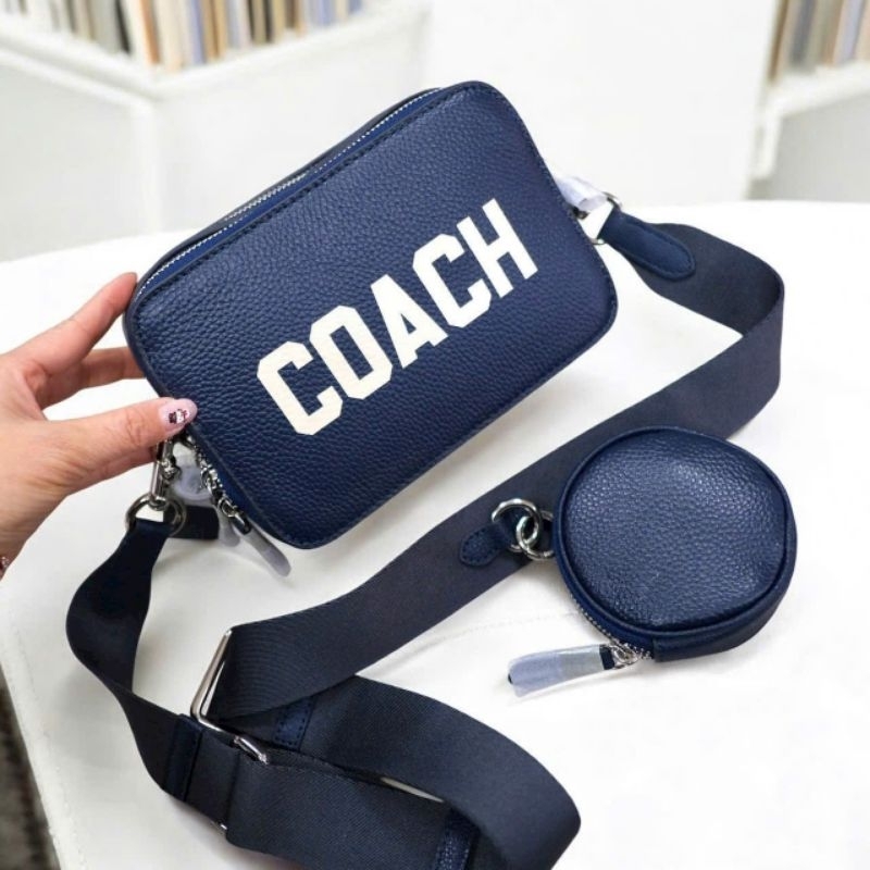 Túi đeo chéo CHARTER CROSSBODY WITH COACH GRAPHIC CP270 da thật sang ...