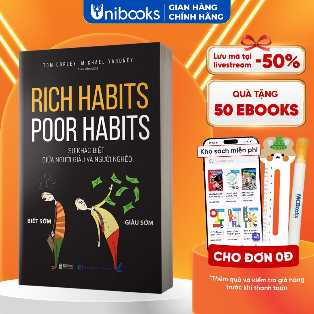 Sách - Rich Habits Poor Habits: Sự Khác Biệt Giữa Người Giàu Và Người ...