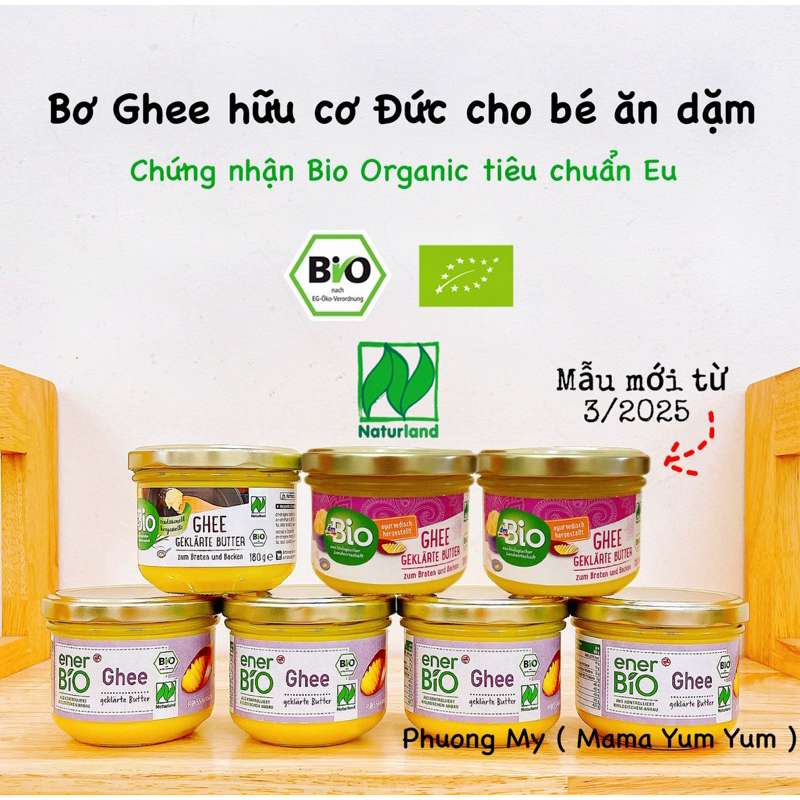 Date 8,9/2026 BƠ GHEE hữu cơ Dmbio Ener Bio ĐỨC | Shopee Việt Nam
