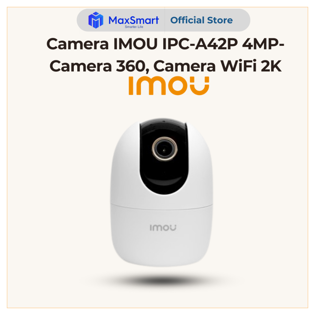 Camera IMOU IPC-A42P 4MP- Camera 360, Camera WiFi 2K | Shopee Việt Nam