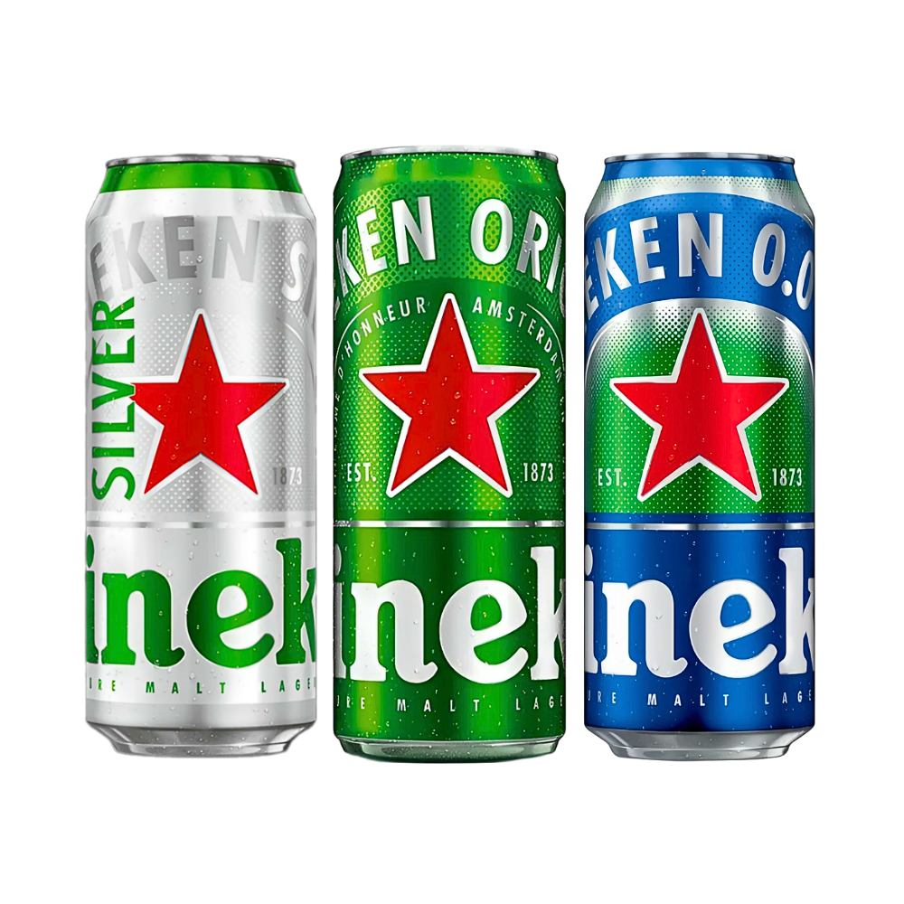 Thùng 24 lon bia Heineken Sleek/Silver/không cồn lon 250ml/330ml ...