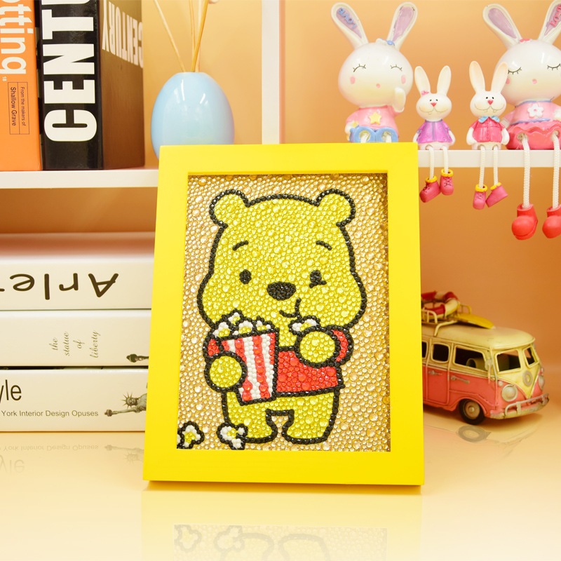 Bộ Tranh Đính đá tự làm 15*20cm, 5D DIY nhiều mẫu đáng yêu cực cute ...