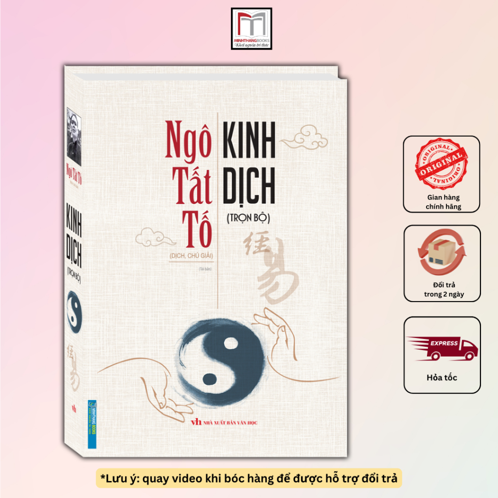 Sách - Kinh dịch 285k trắng ( bìa cứng) | Shopee Việt Nam