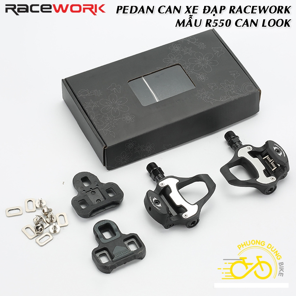 Pedan (bàn đạp) can xe đạp RACEWORK - Look Road | Shopee Việt Nam