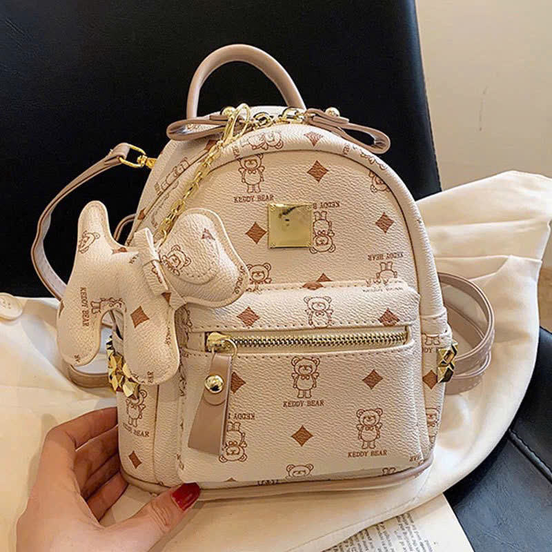 Balo da mini gấu dễ thương hàng Quảng Châu cao cấp | Shopee Việt Nam