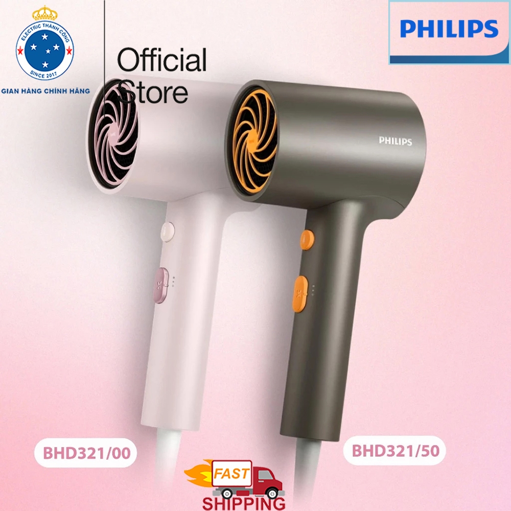 Máy sấy tóc Philips series 3000 BHD321 BHD321/00 BHD321/50 1600W chăm ...