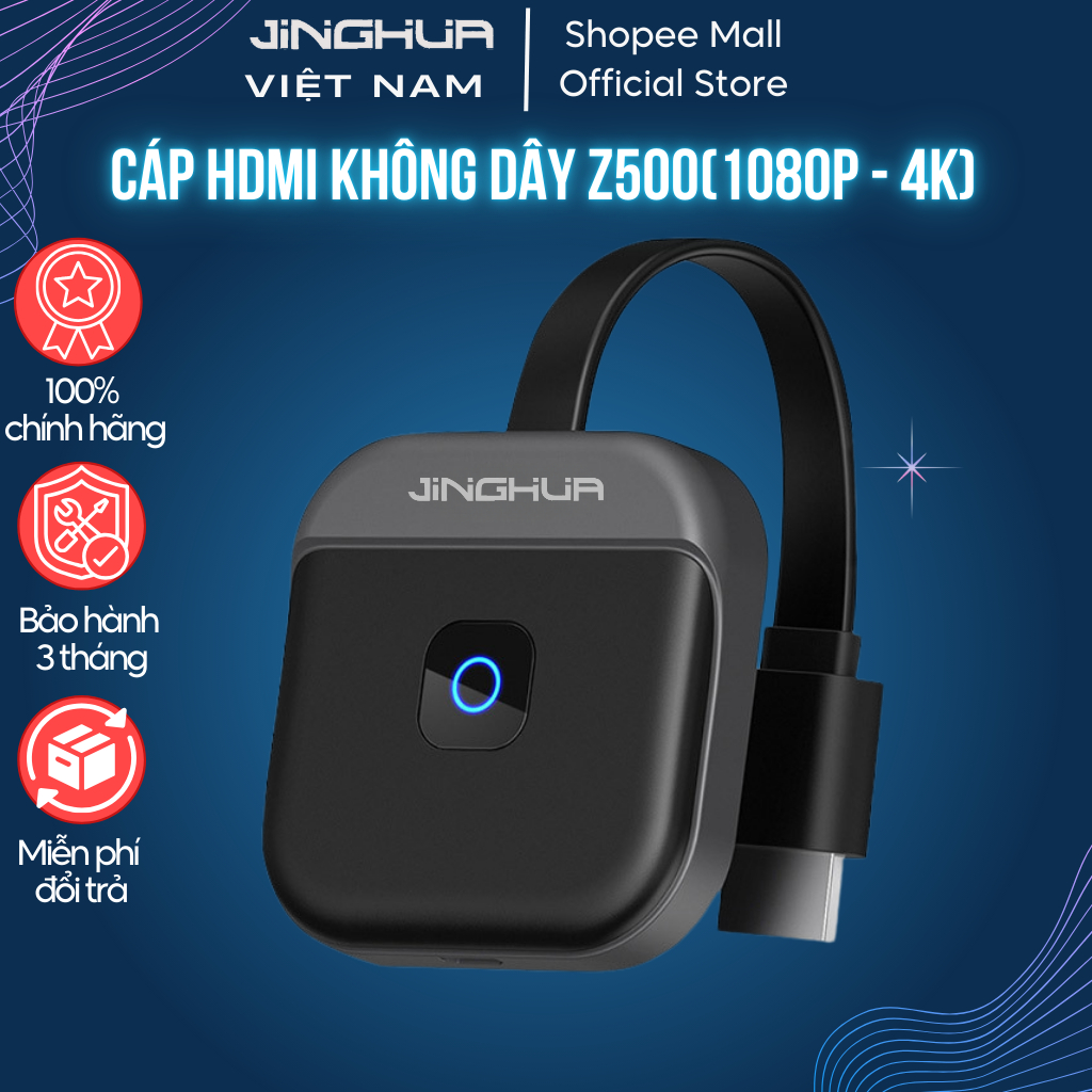 Cáp HDMI không dây JINGHUA JH-Z500 - Ugreen kết nối máy tính điện thoại ...