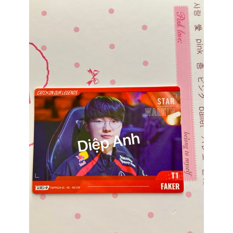 ( Chính hãng ) Card buffun - T1 Faker | Shopee Việt Nam