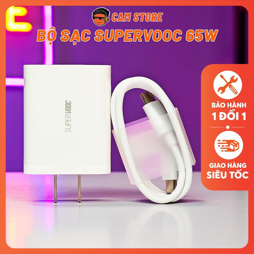 Bộ Sạc Nhanh SUPER.VOOC 65W - Củ VOOC 65W + Cáp GG C-C 65W 1M (BẢO HÀNH ...