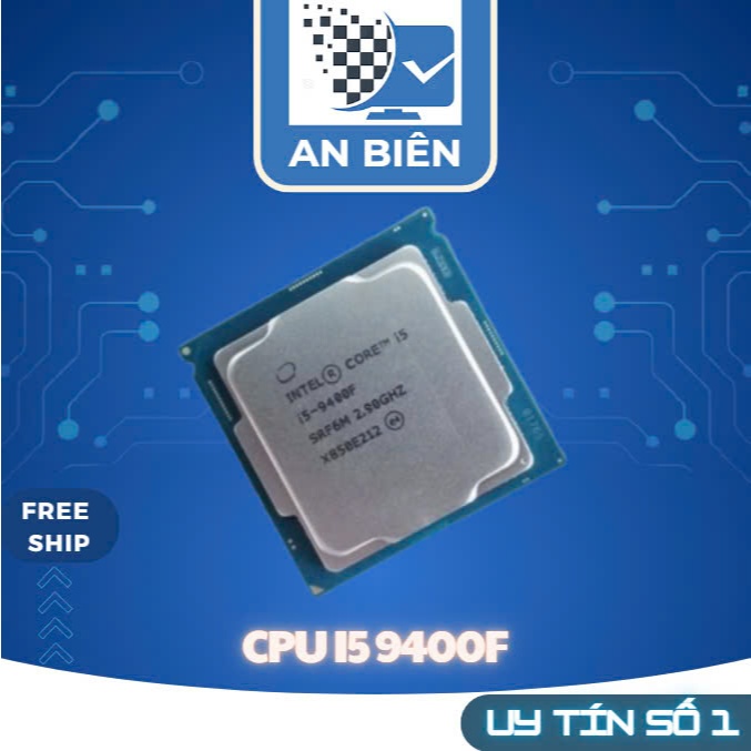 CPU Intel Core i5 9400F (4.10GHz, 9M, 6 Cores 6 Threads) Tray | Shopee ...