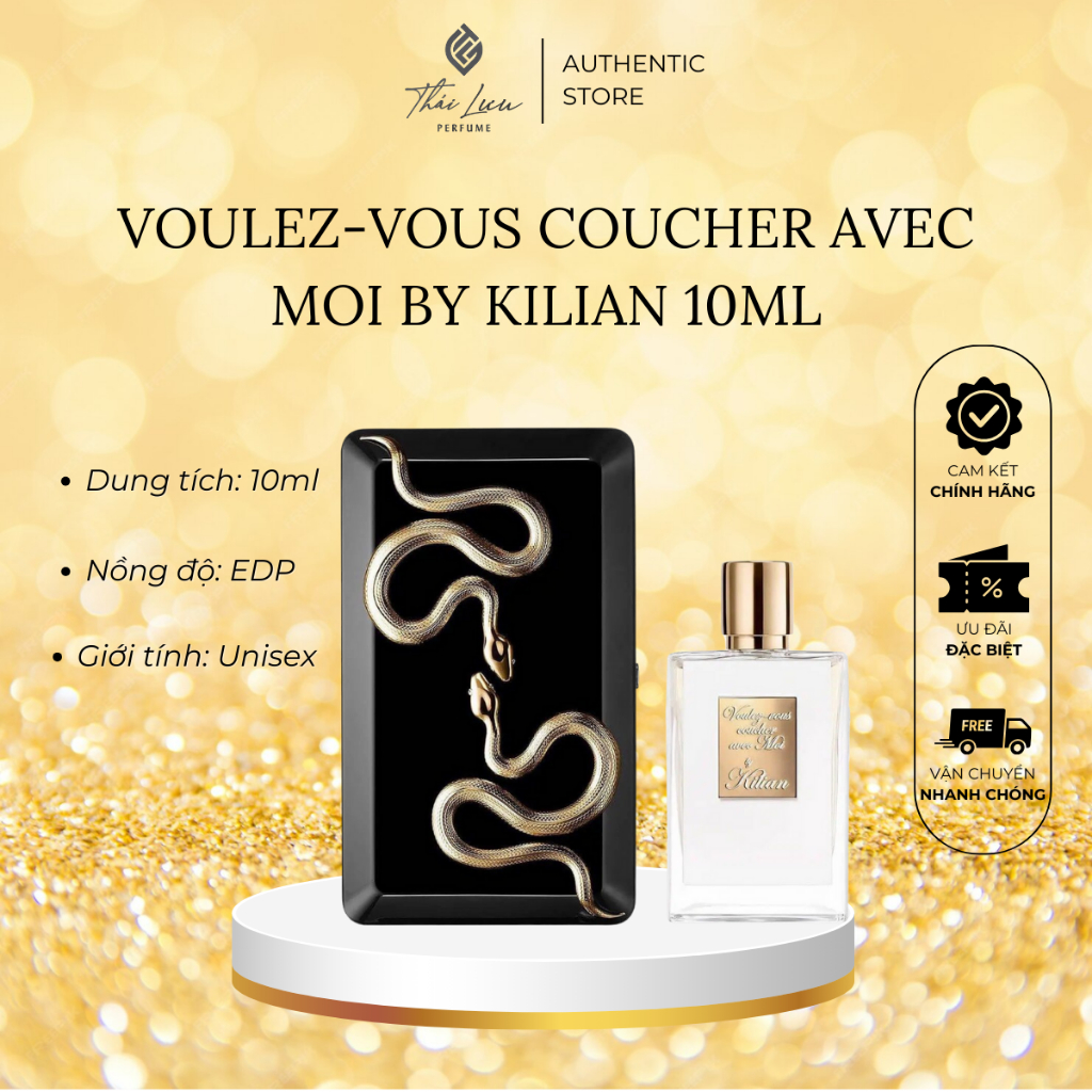 Nước hoa Kilian Voulez - Vous Coucher Avec Moi( rắn đen) mẫu thử 10ml ...