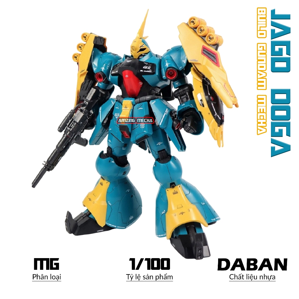 Mô hình MG Jago Doga, 1/100 Mobile Suit, Đồ chơi lắp ráp nhựa | Shopee ...