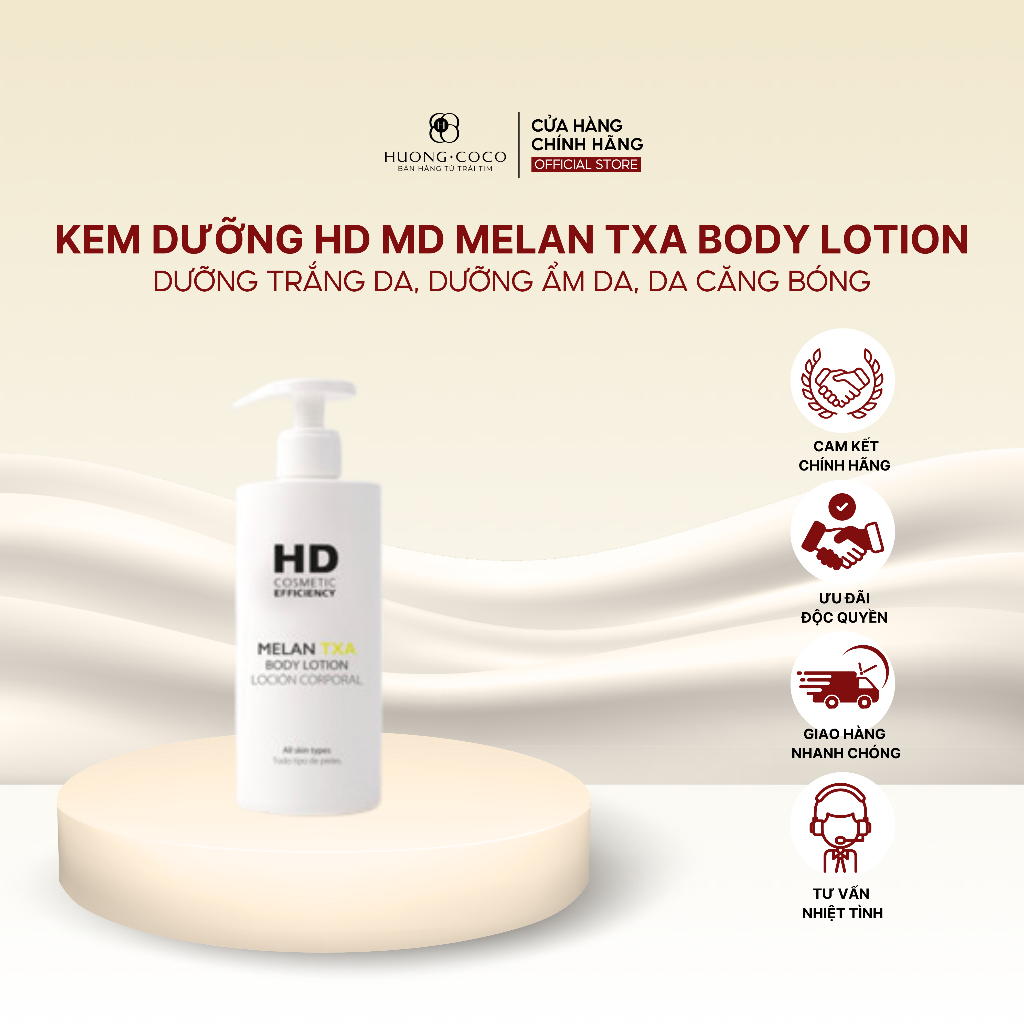 Kem Dưỡng Sáng Da HD MELAN TXA Body Lotion | Shopee Việt Nam