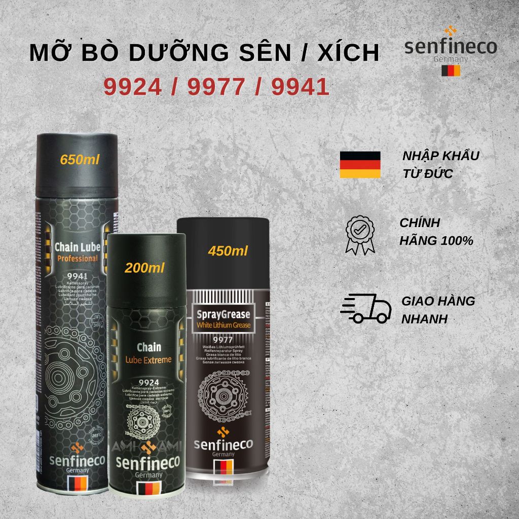 Dưỡng Sên và Rửa Sên Cao Cấp Senfineco 9924/9925/9941 Nhập Khẩu Đức | Shopee Việt Nam