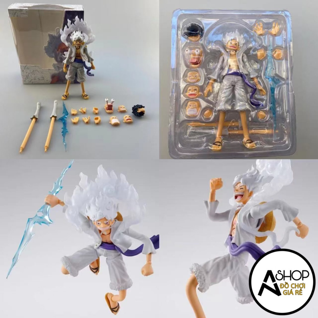 (Có Sẵn) Mô Hình SHF Bootleg Monkey D Luffy Gear 5 ONE PIECE Action ...