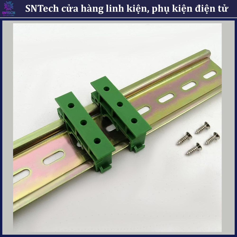 KẸP CHUYỂN ĐỔI GẮN PCB - DIN RAIL 35MM | GIÁ ĐỠ PCB ĐẾ GẮN MẠCH ĐIỆN TỬ ...