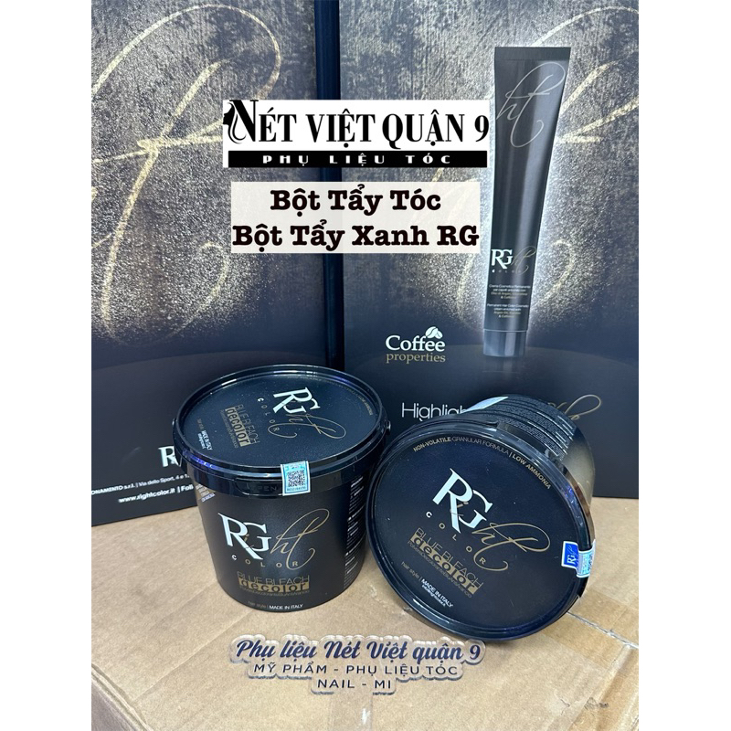 Bột tẩy tóc RG Right Color không xót da đầu 500g nâng tông chính hãng ...