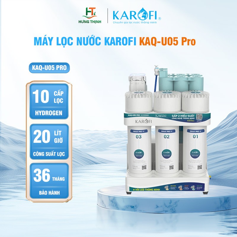 Máy Lọc Nước Không Tủ Để Gầm Karofi, KAQ- U95 pro, KAQ- U05 Pro, KAQ ...