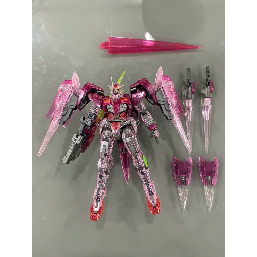(Mô Hình Gundam) RG 00 Raiser Trans arm clear Limited ( mất 1 tai ) 2nd ...