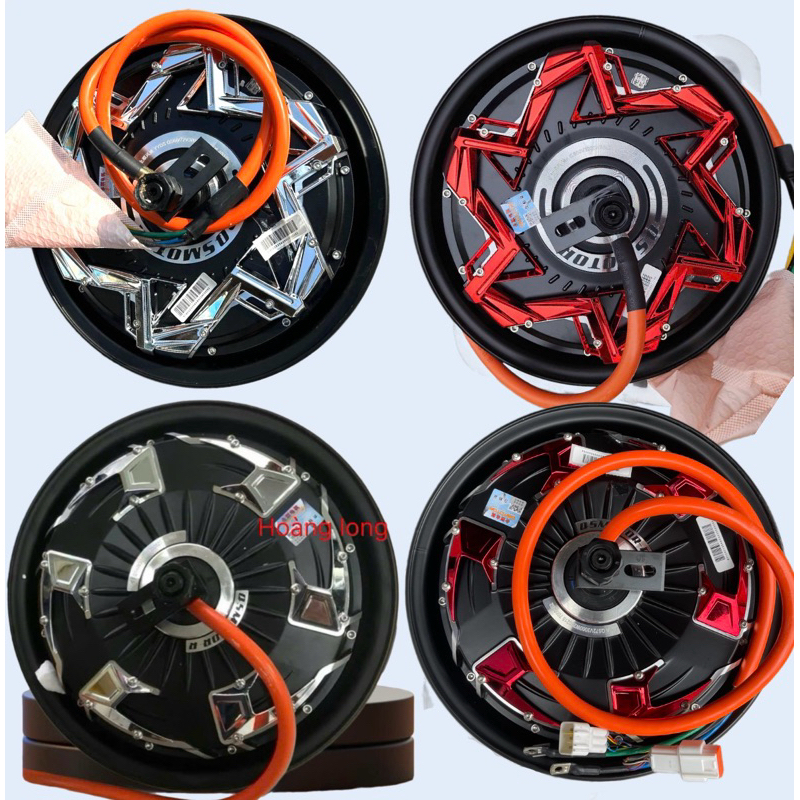 động cơ xe điện 3kv7 3kv4 qs 3000w chính hãng 12in( phanh đĩa) | Shopee ...