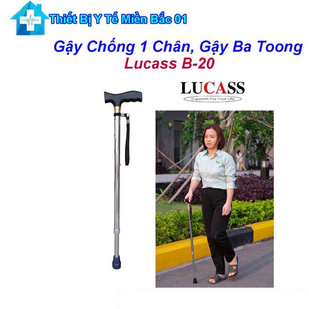 Gậy Chống 1 Chân, Gậy Ba Toong Lucass B-20 | Shopee Việt Nam
