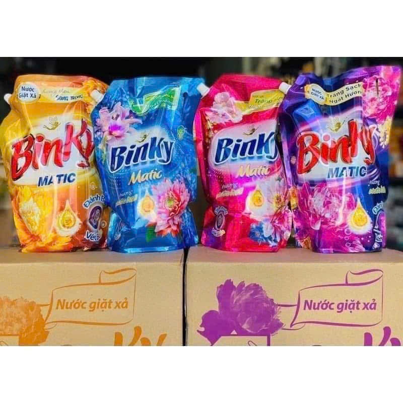Nước giặt xã Binky 3.1 kg hàng chính hãng thơm ngát siêu tiết kiệm-Tí ...