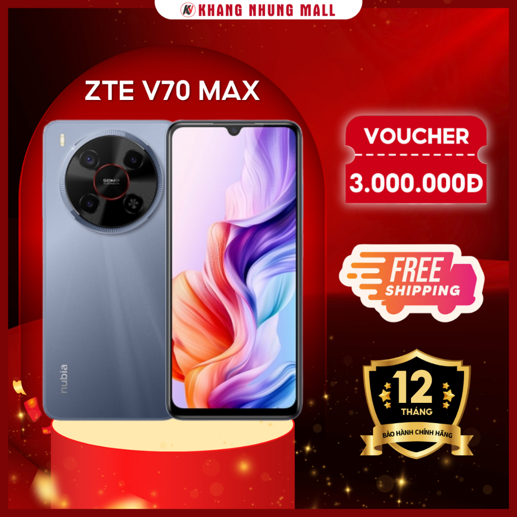 Điện Thoại ZTE Nubia V70 Max ZTE Pin 6000mAh | NFC - Hàng Chính Hãng - Khang Nhung Mall | Shopee ...