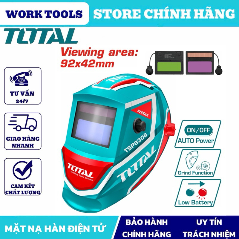 TOTAL Mặt nạ hàn tự động TSP9306 | Shopee Việt Nam